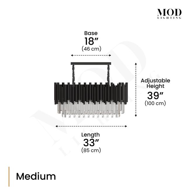 LED Luxury Modern Black Obsidian Pendant Lamp| Obsidian | MOD Lighting ...