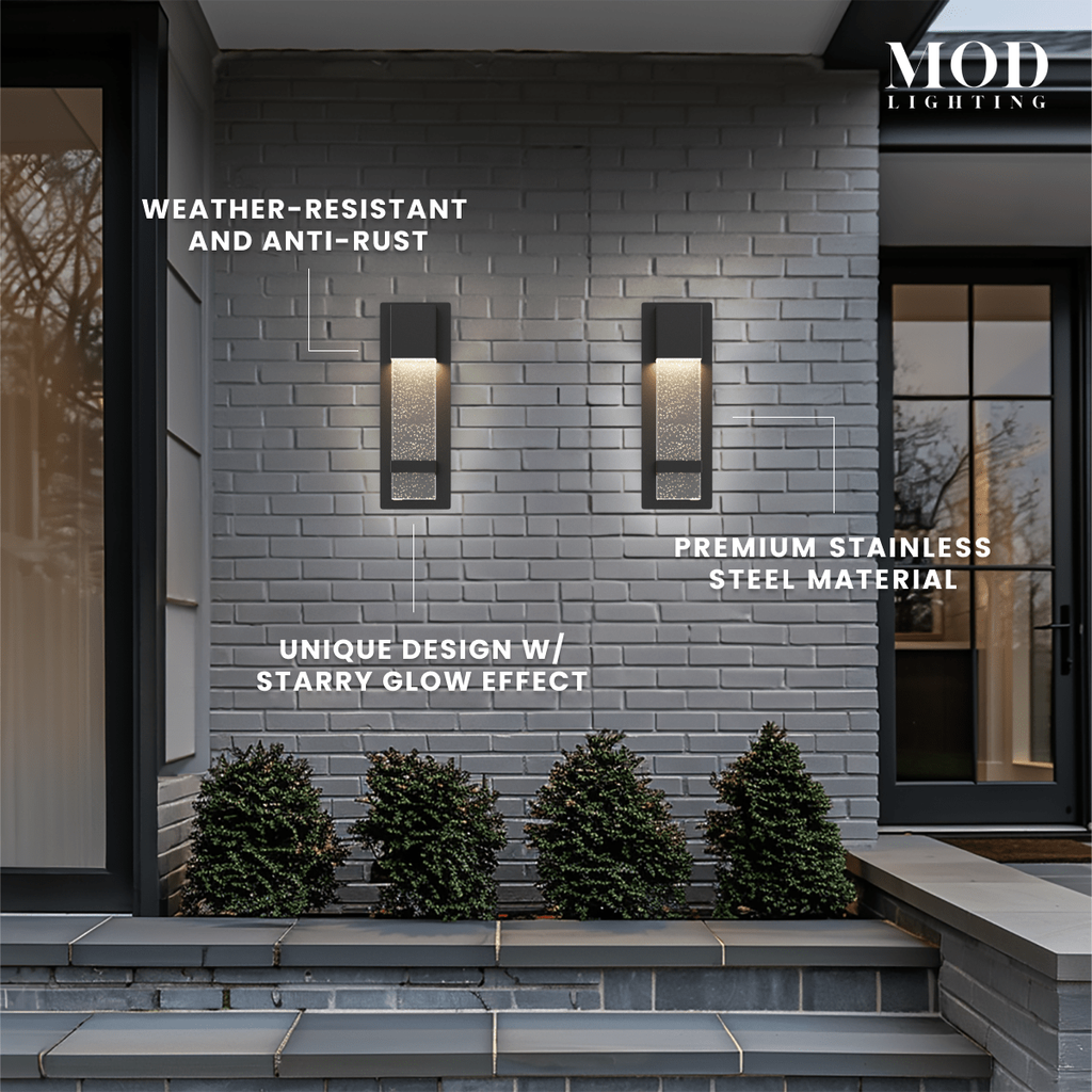 Nova Outdoor Wall Sconce | MOD LIGHTING - MOD Lighting