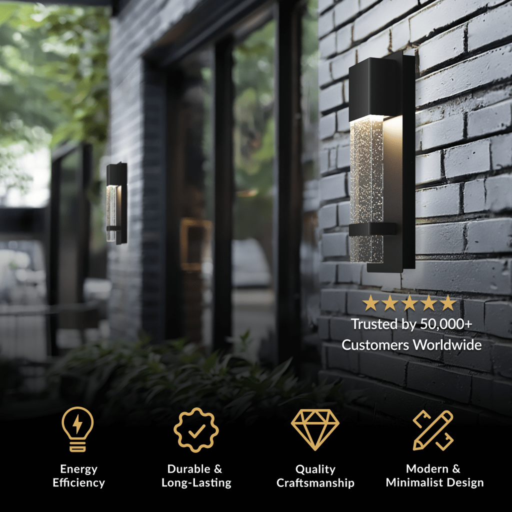 Nova Outdoor Wall Sconce | MOD LIGHTING - MOD Lighting