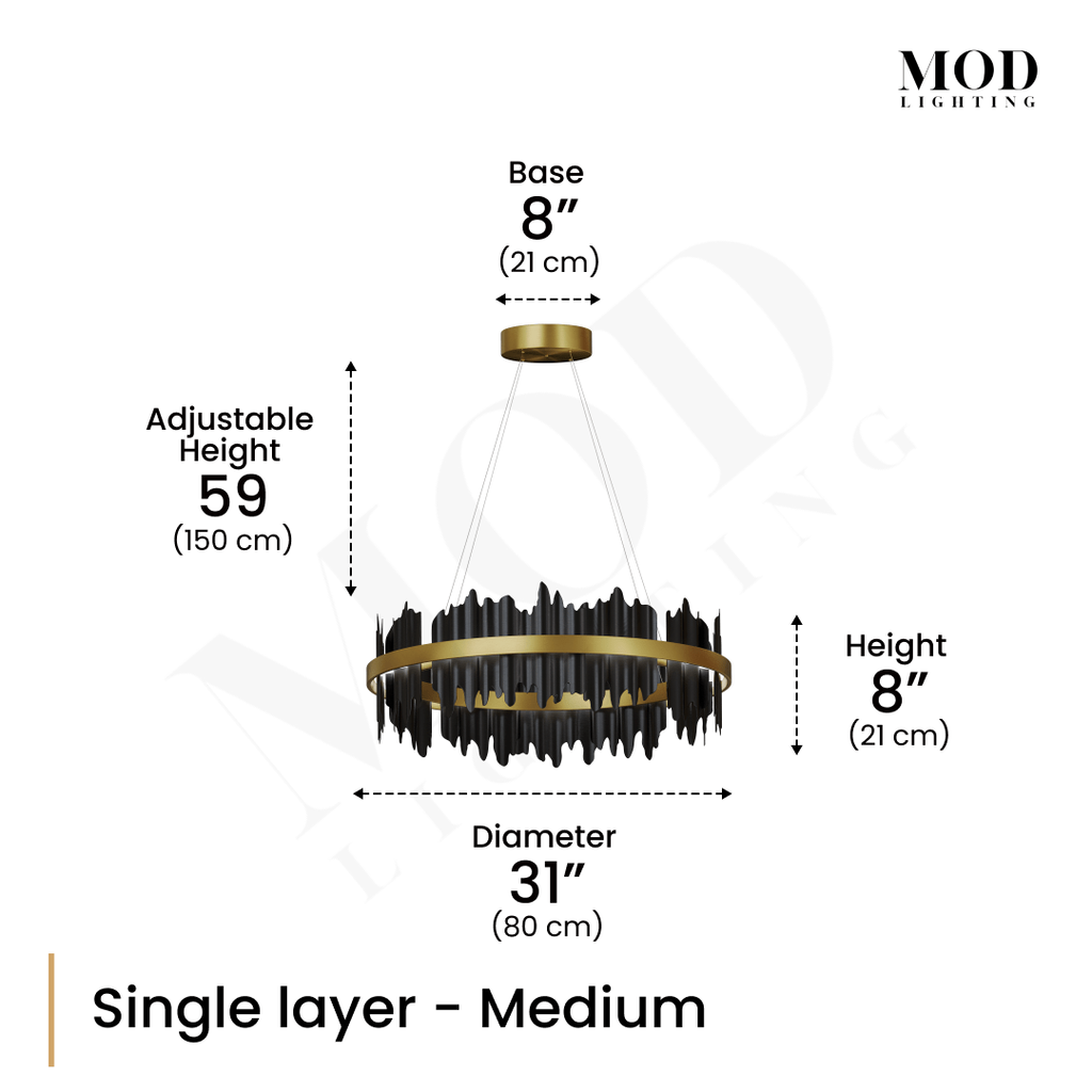 Aurelius, Luxury Modern Chandelier | MOD LIGHTING - MOD Lighting