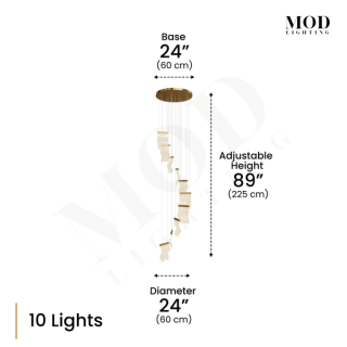 Beautiful Chandelier, Luxury & Post-Modern | Helia | MOD Lighting - MOD ...