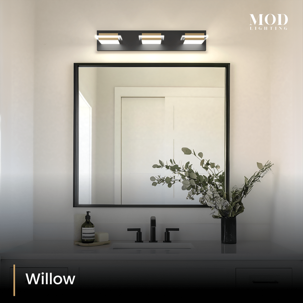 Willow 3-Light Bathroom Fixture | MOD LIGHTING - MOD LIGHTING