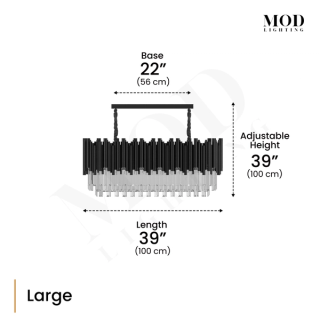 LED Luxury Modern Black Obsidian Pendant Lamp| Obsidian | MOD Lighting ...