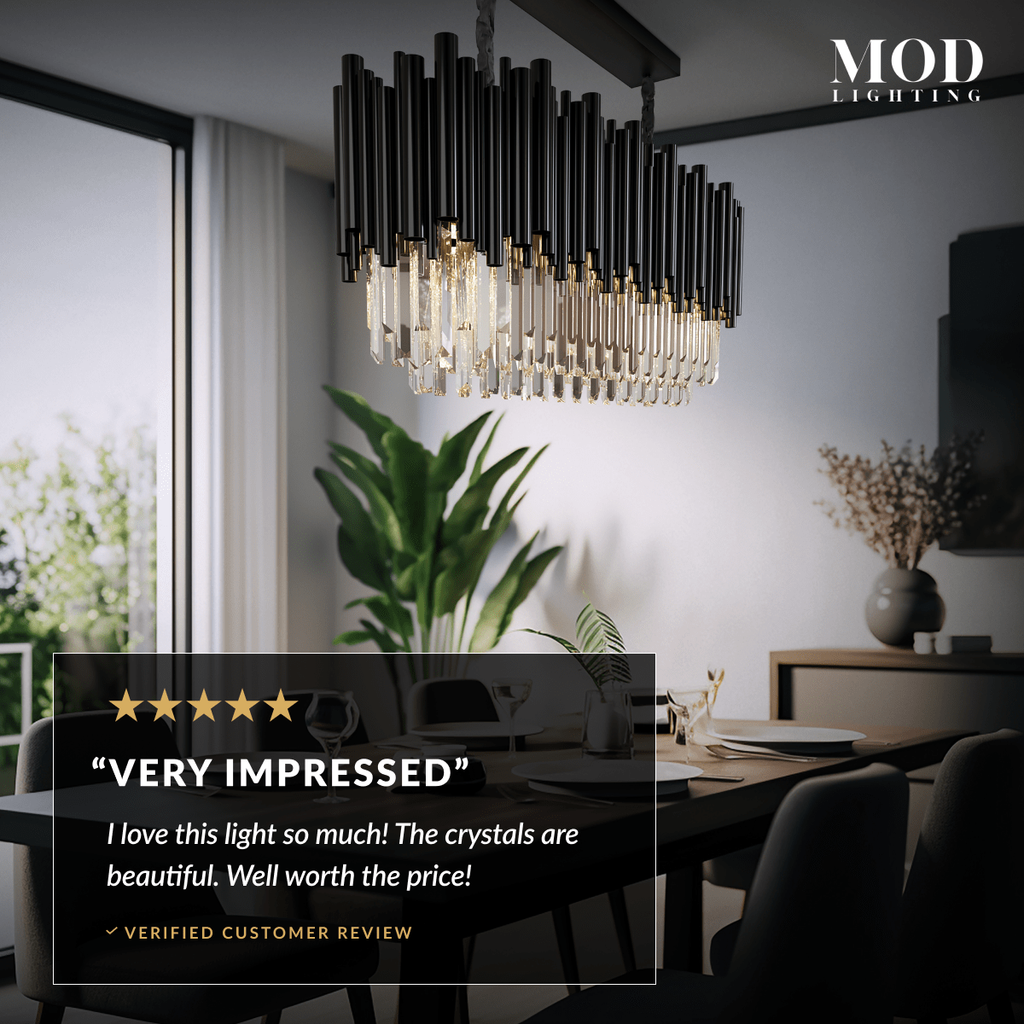 LED Luxury Modern Black Obsidian Pendant Lamp| Obsidian | MOD Lighting ...