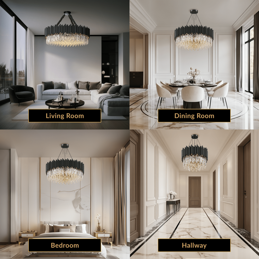 Obsidian Crystal Chandelier | MOD LIGHTING - MOD Lighting