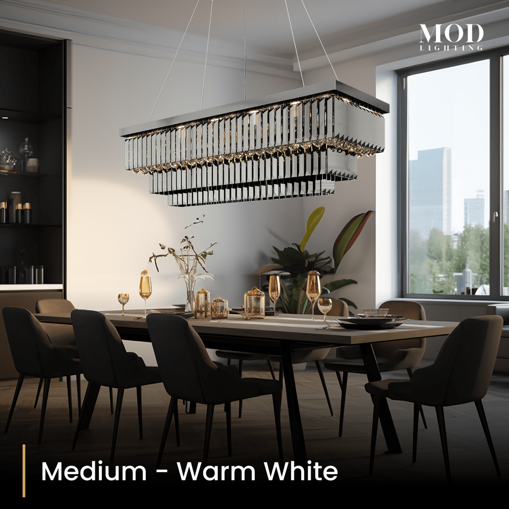 Modern Black Crystal, LED Luxury Chandelier | Umbra | MOD Lighting ...