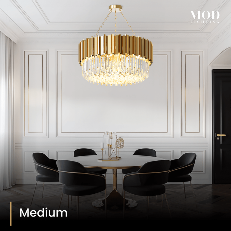 Athena Luxury Gold Crystal Chandelier | MOD LIGHTING - MOD Lighting