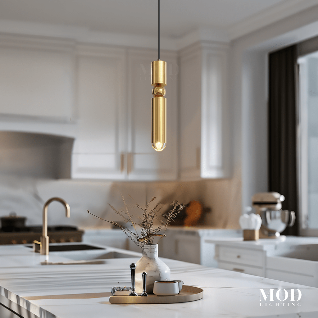 Modern Gold & Crystal , LED Pendant Light | Jetta | MOD Lighting - MOD ...
