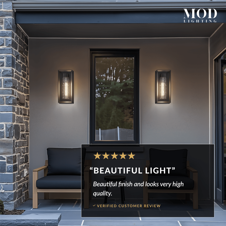 Lux Outdoor Wall Sconce | MOD Lighting - MOD Lighting