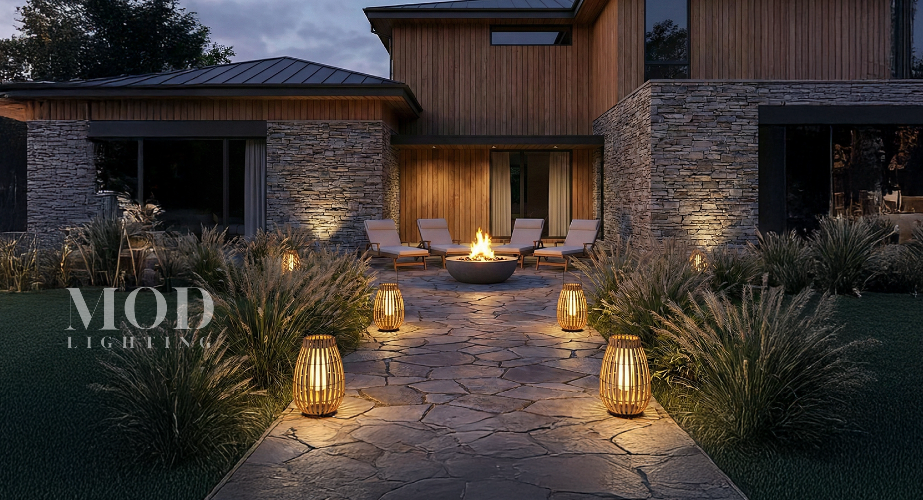 Outdoor Fire Pit Lighting Ideas | MOD LIGHTING - MOD Lighting