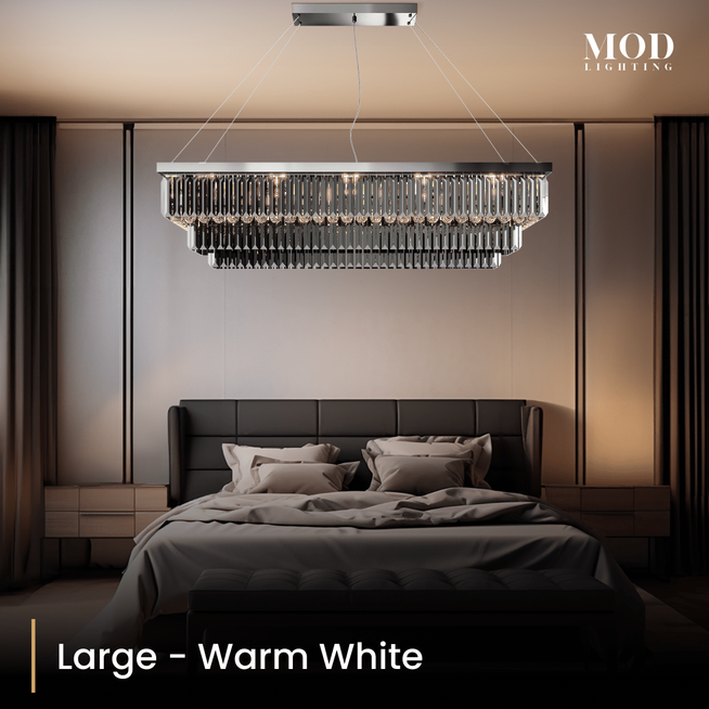 Modern Black Crystal, LED Luxury Chandelier | Umbra | MOD Lighting ...