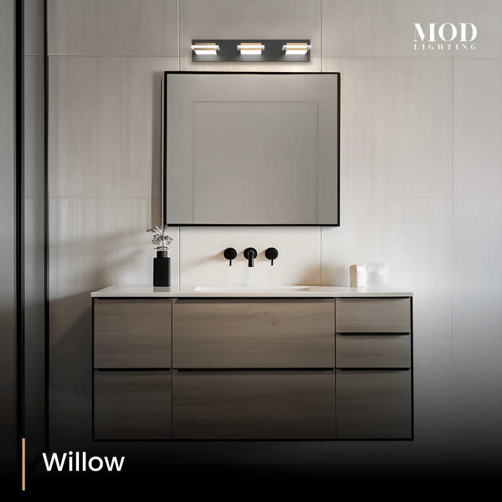 Willow 3-Light Bathroom Fixture | MOD LIGHTING - MOD LIGHTING