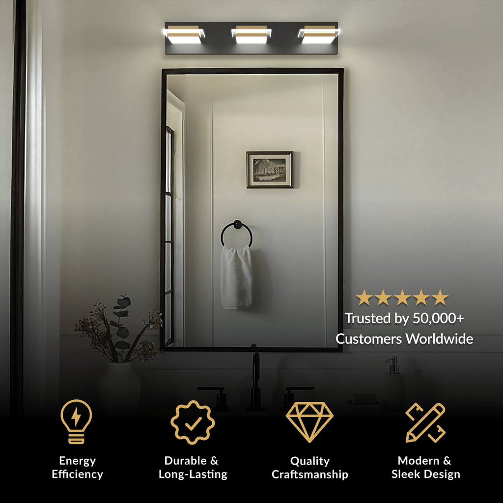 Willow 3-Light Bathroom Fixture | MOD LIGHTING - MOD LIGHTING