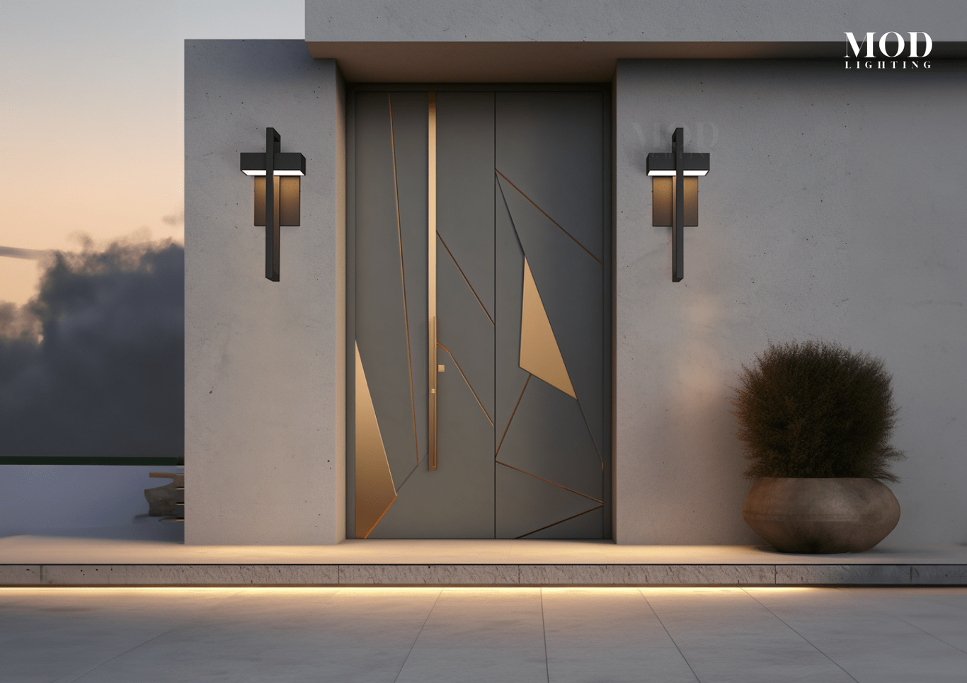 Terri Modern Outdoor Sconce | MOD LIGHTING - MOD LIGHTING