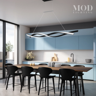 How to Hang a Chandelier at the Perfect Height Over a Dining Table ...