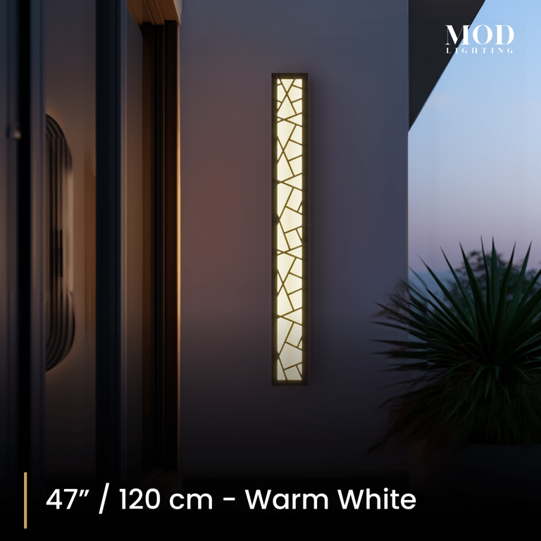 Contemporary Black Aluminum, LED Waterproof Wall Light | Harper | MOD ...