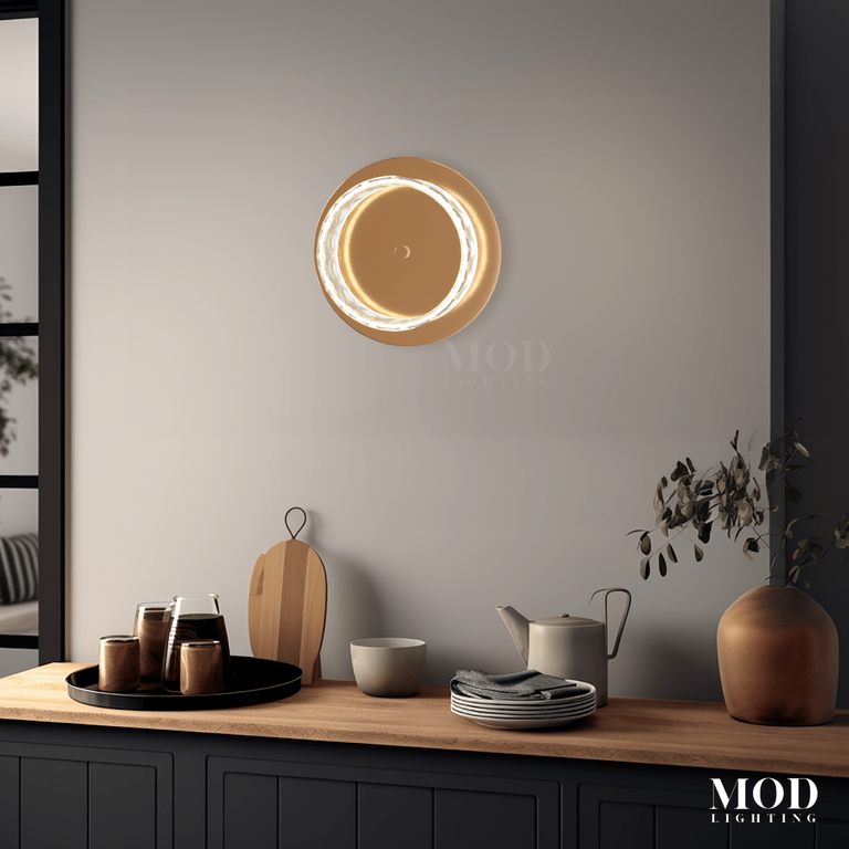 Modern Polished Aluminum, LED Luxury Sconce | Emma | MOD Lighting - MOD LIGHTING