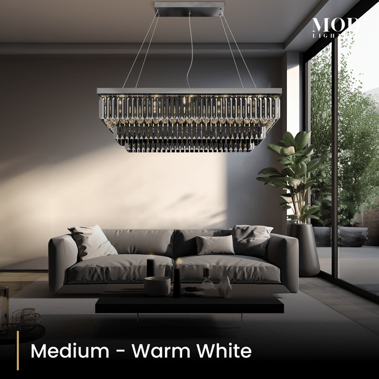 Modern Black Crystal, LED Luxury Chandelier | Umbra | MOD Lighting ...