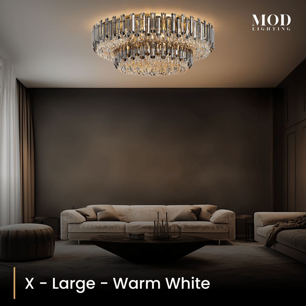 Modern Smoky Crystal, LED Luxury Chandelier | Arina | MOD Lighting ...