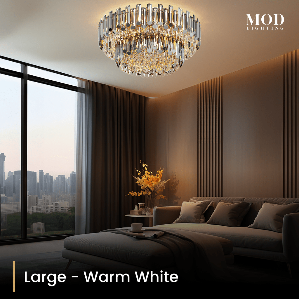 Modern Smoky Crystal, LED Luxury Chandelier | Arina | MOD Lighting ...