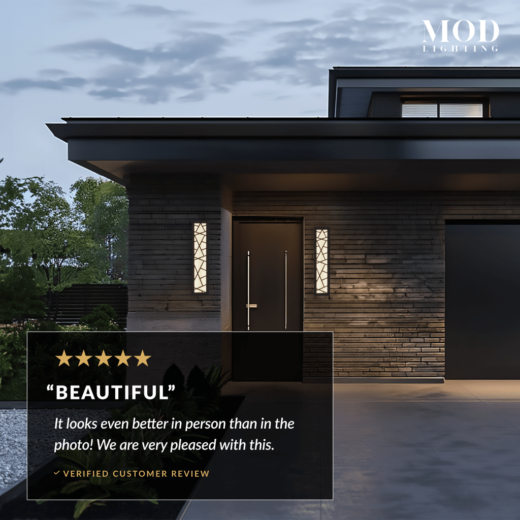 Contemporary Black Aluminum, LED Waterproof Wall Light | Harper | MOD ...