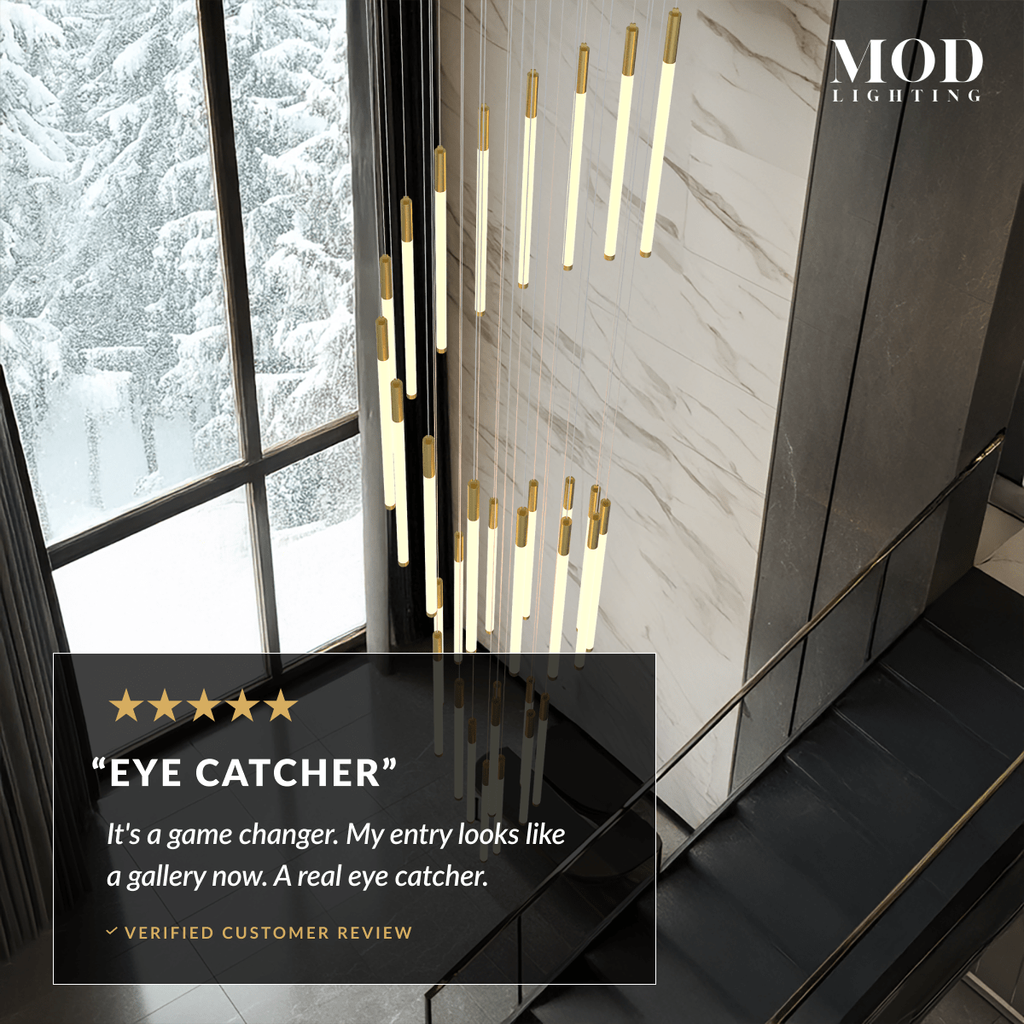 Kasper | Staircase Chandelier | MOD LIGHTING - MOD Lighting