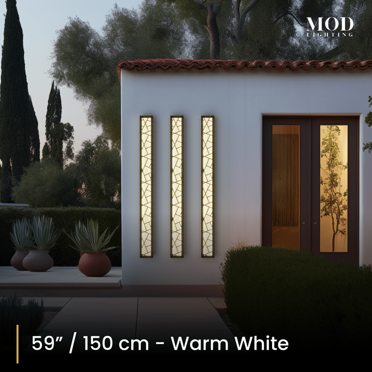 Contemporary Black Aluminum, LED Waterproof Wall Light | Harper | MOD ...