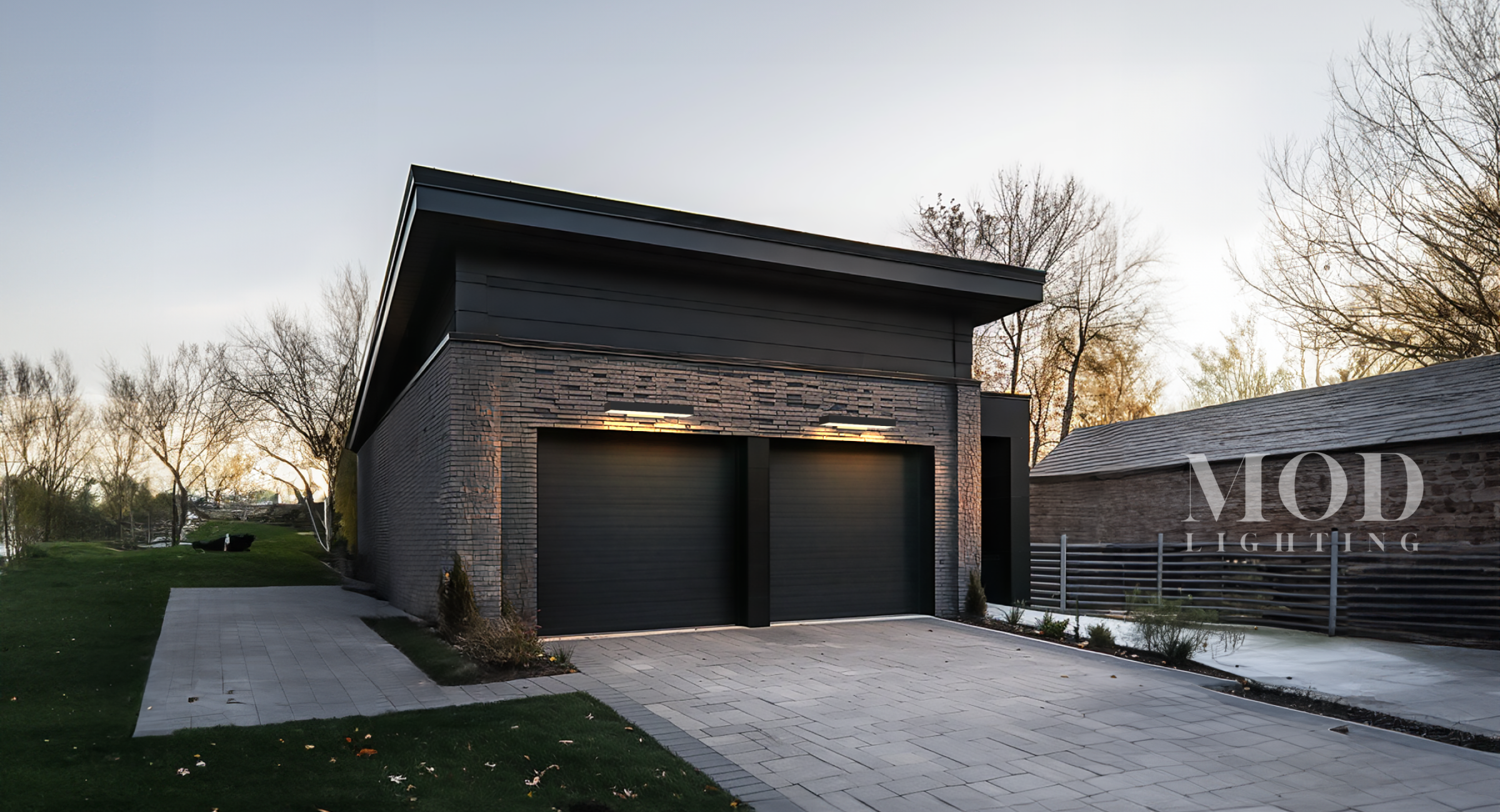 Modern Exterior Garage Ideas to Welcome You Home | MOD LIGHTING - MOD ...