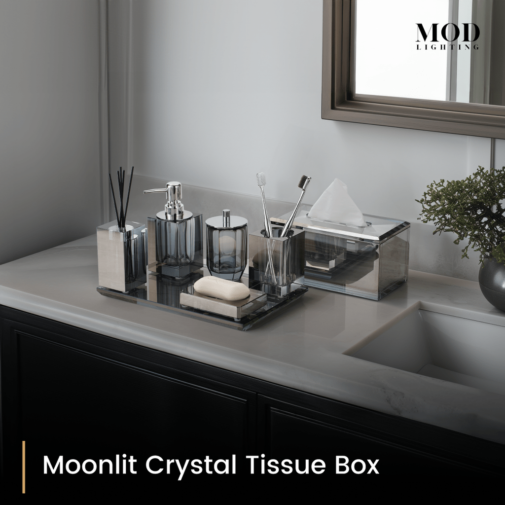Moonlit Crystal Tissue Box | MOD Lighting - MOD Lighting