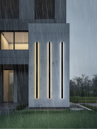 Haylen: Modern Black Metal, Waterproof LED Wall Light | MOD LIGHTING ...
