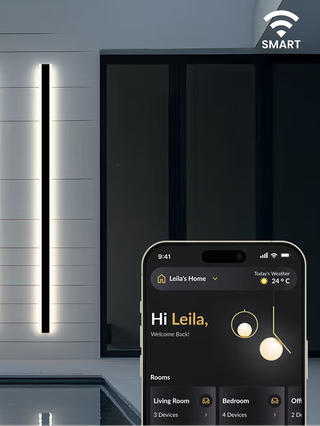 Haylen: Modern Black Metal, Waterproof LED Wall Light | MOD LIGHTING ...