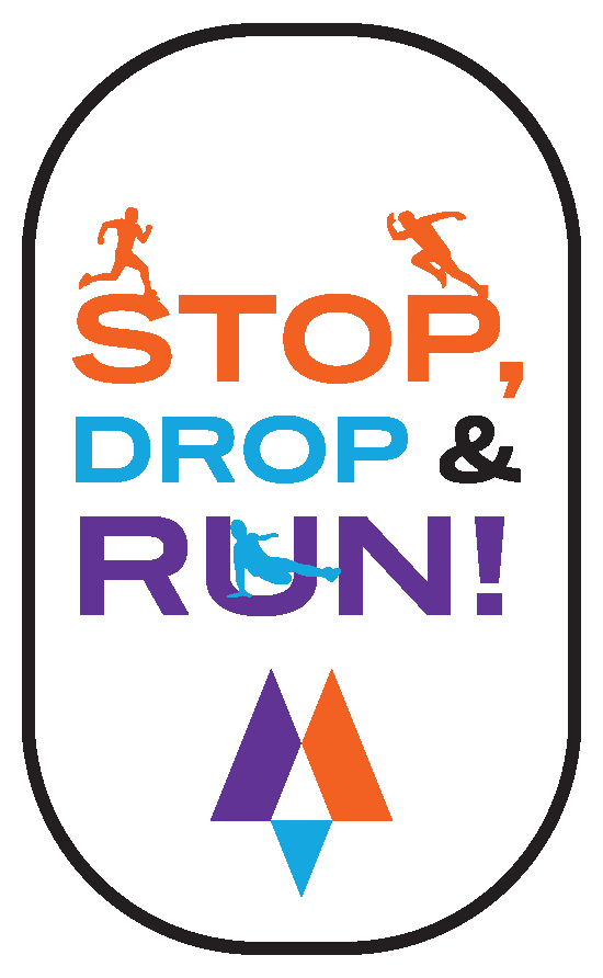 Stop, Drop & Run Obstacle Relay