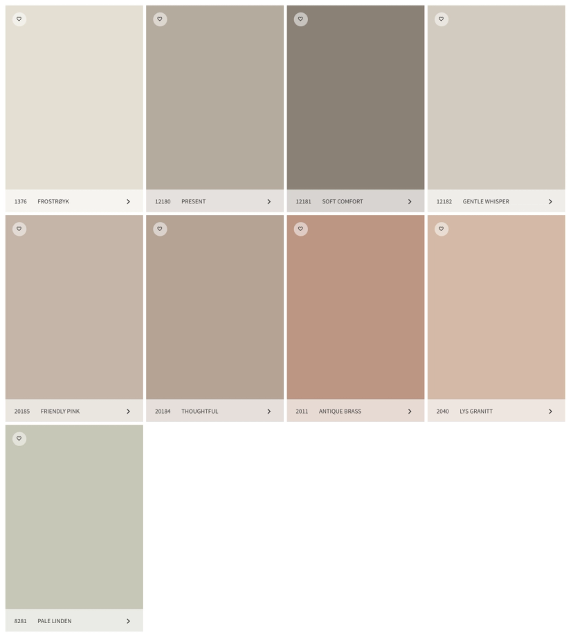 Jotun fargekart 2022: Together | Farger og maling | Jernia