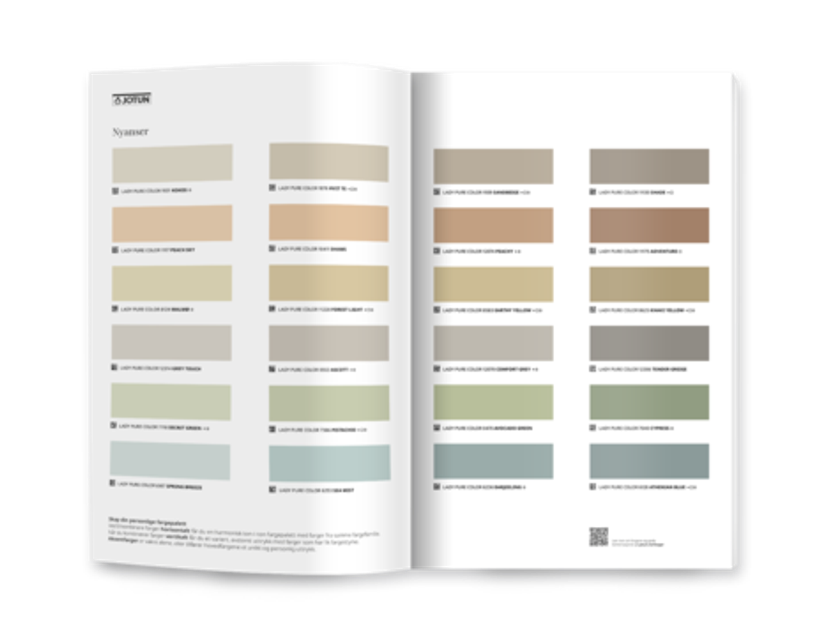 Jotun fargekart 2025 Nuances