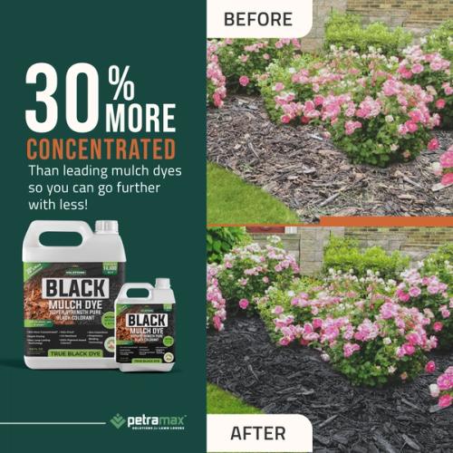 Mulch Dye - Liquid Lawn Solution 32oz and 1Gal - PetraTools