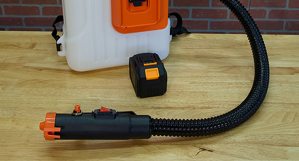 Battery Powered Backpack Fogger Support Video