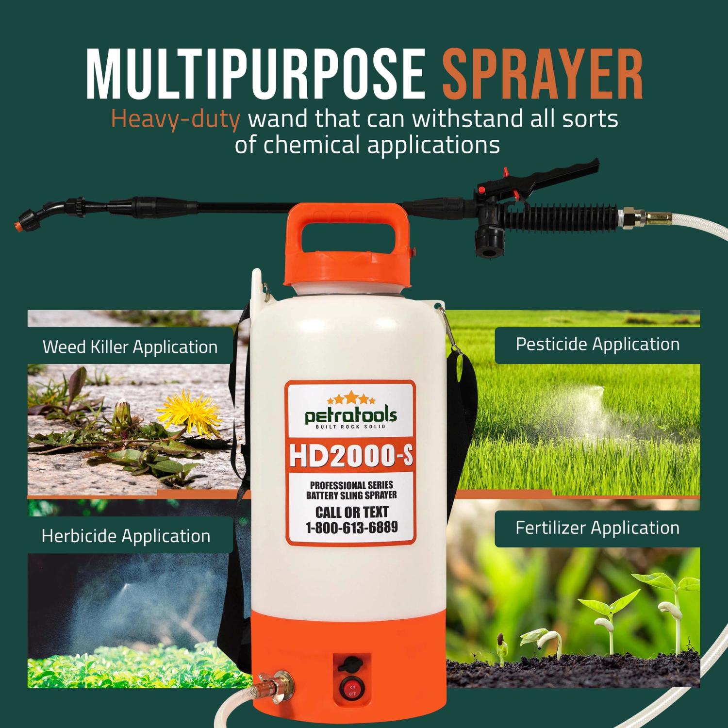 HD2000-S Sling Sprayer - PetraTools