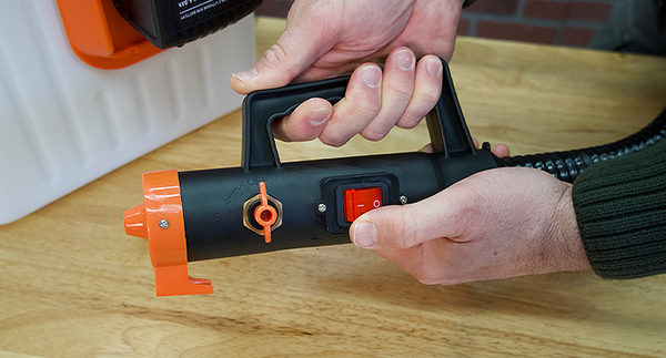 Battery Powered Backpack Fogger Support Video