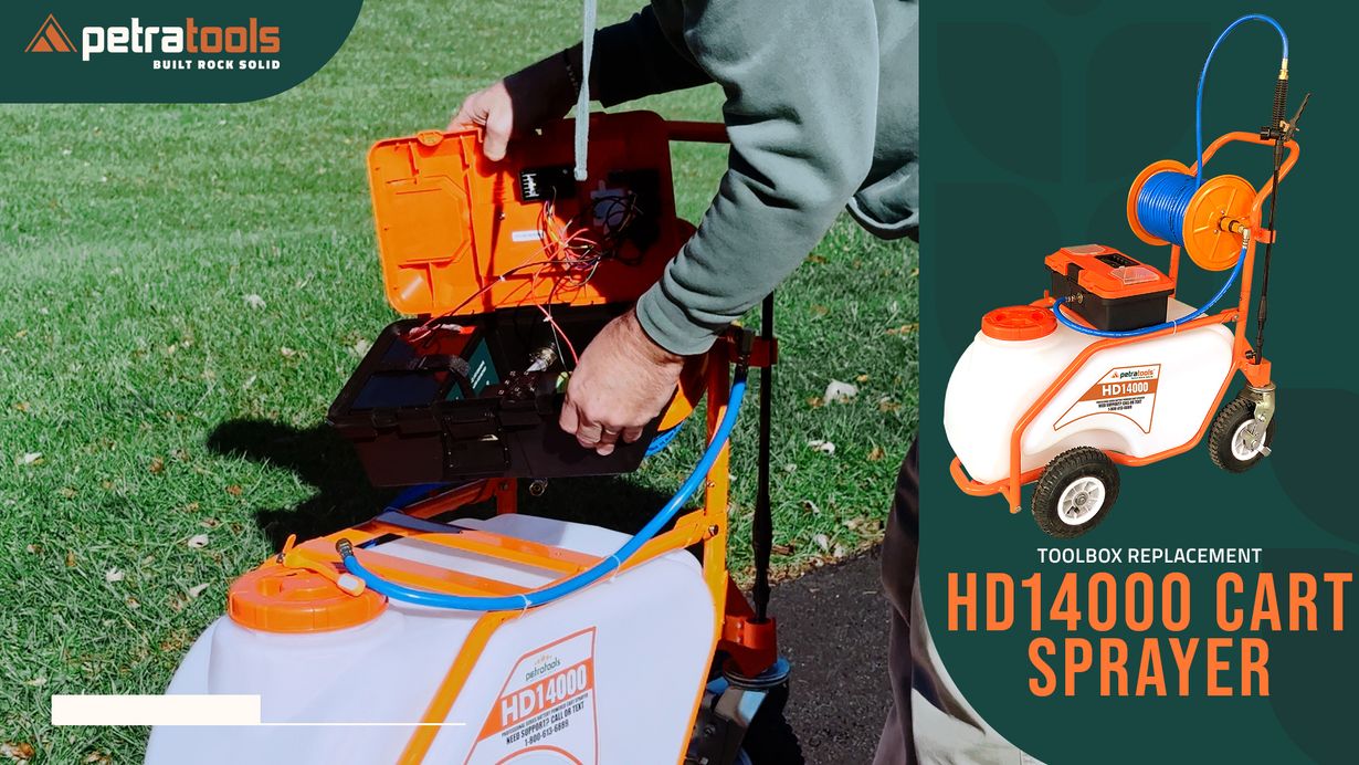 How to Replace the Toolbox of your HD14000 Sprayer