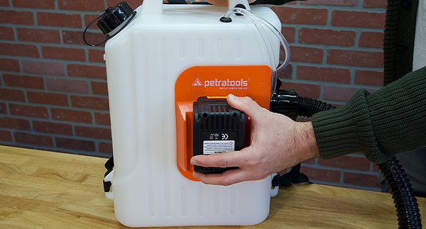 Battery Powered Backpack Fogger Support Video