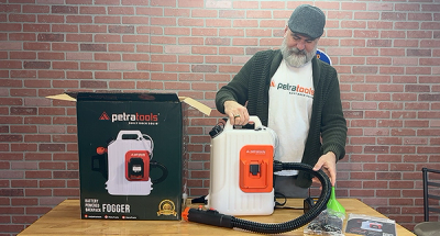 Battery Powered Backpack Fogger Support Video