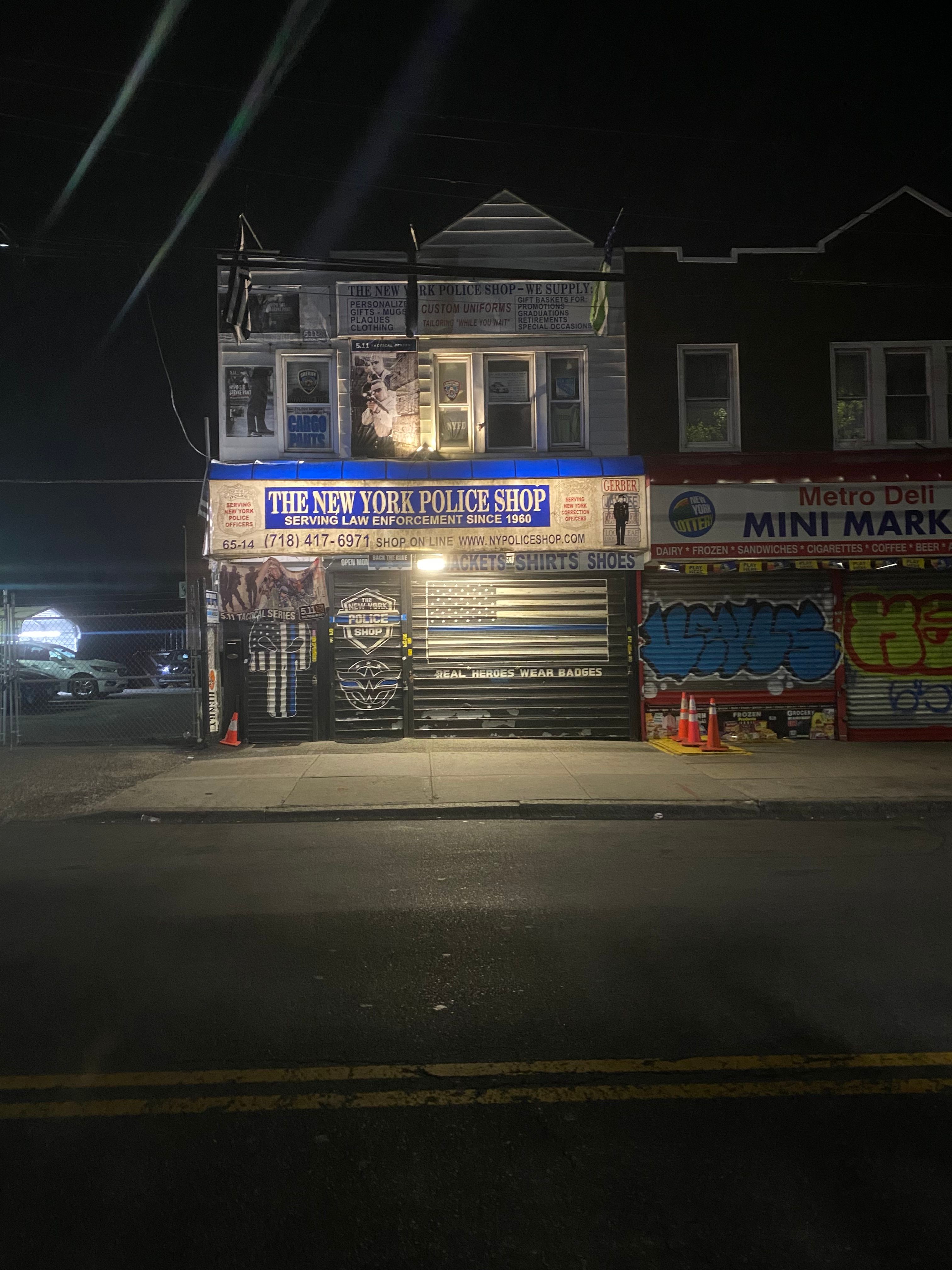 fonts.nyc ∙ New York police shop