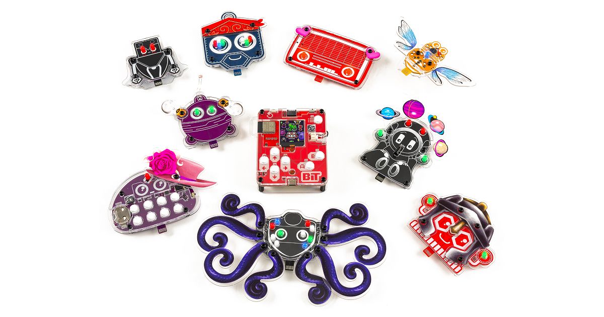 Wacky Friends Bundle: DIY Robots & Retro Gaming Kit