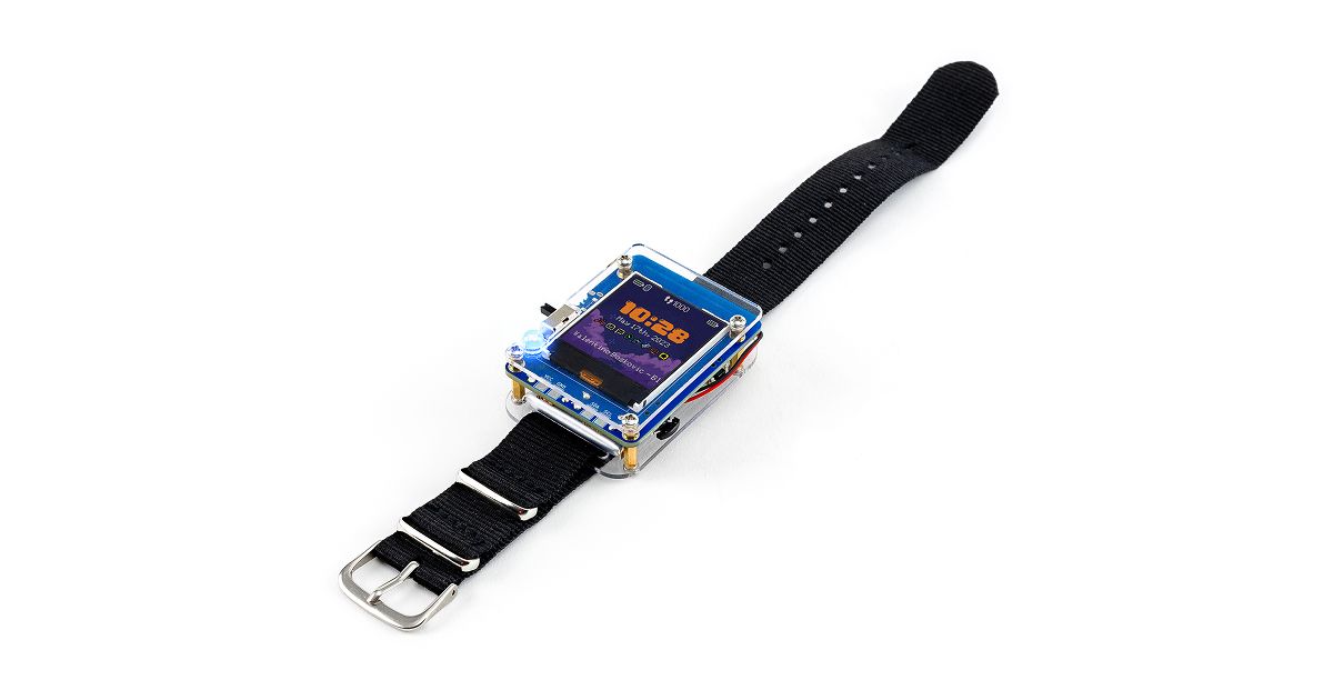 CircuitMess Clockstar: Build & Code Your Own Smartwatch