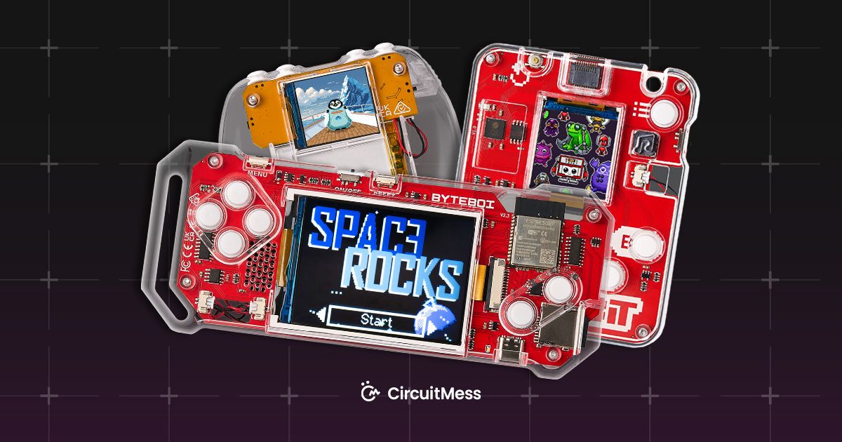 CircuitMess Coding Bundle: Learn to Code with 3 DIY Kits