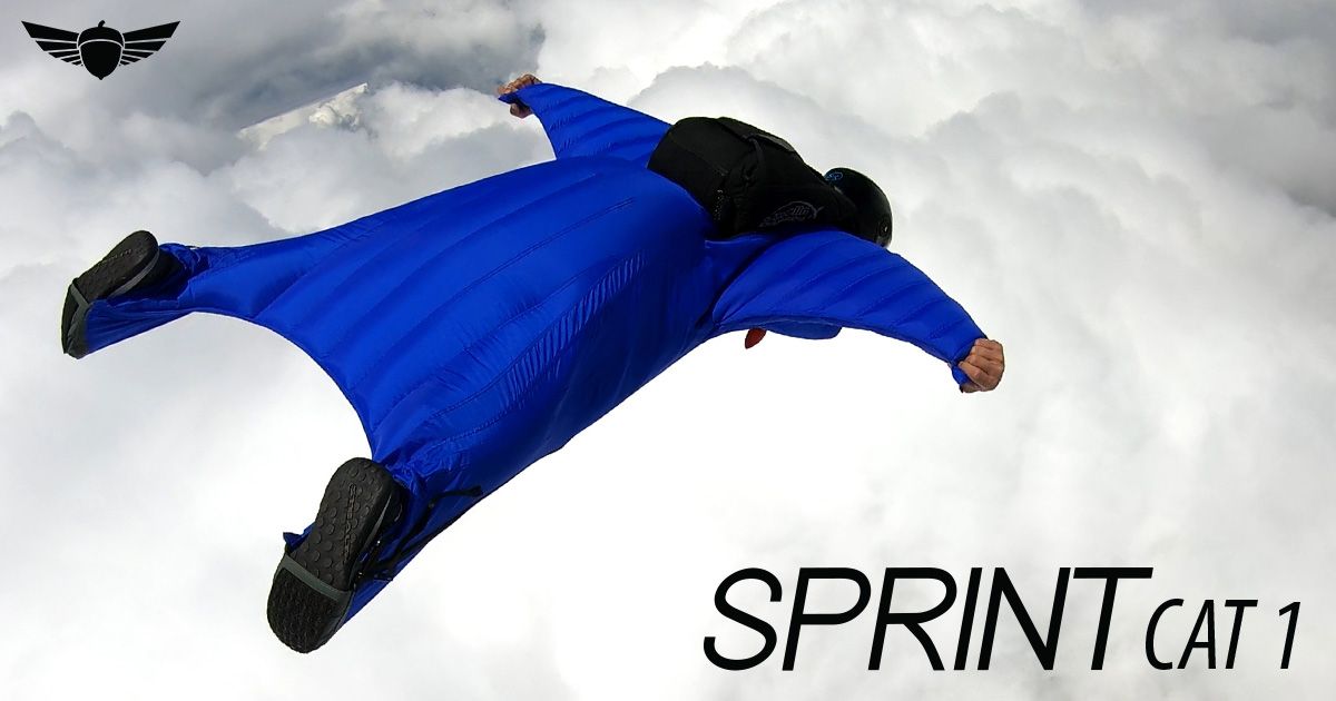 Beginner wingsuit for skydiving and BASE jumping: Sprint Cat 1 | Squirrel