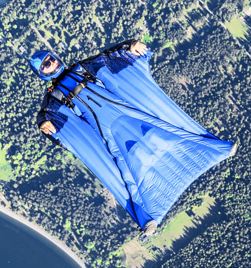 Intermediate wingsuit for skydiving and BASE jumping: ATC | Squirrel ...