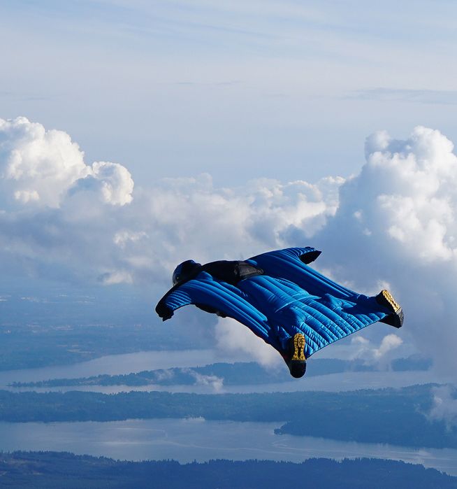 Intermediate wingsuit for skydiving and BASE jumping: ATC 4 | Squirrel