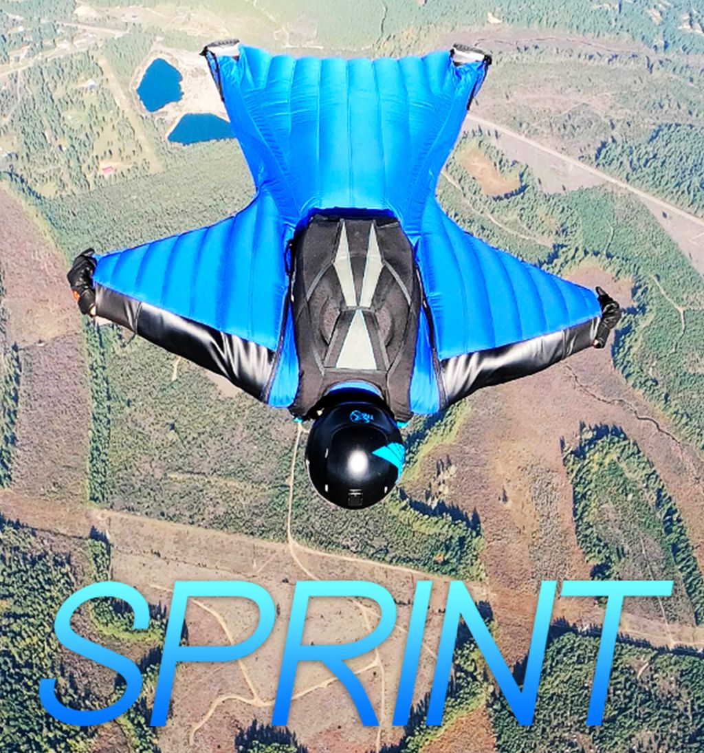 Beginner wingsuit for skydiving and BASE jumping: Sprint | Squirrel