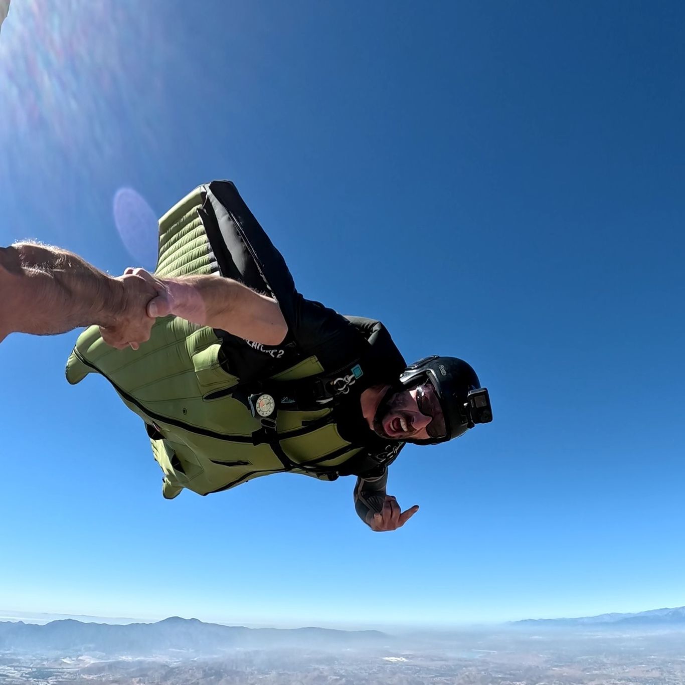 BASE jumping gear: BASE jumping parachute: Creature | Squirrel